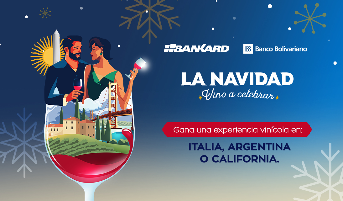 ¡Con Bankard, la Navidad VINO a celebrar!